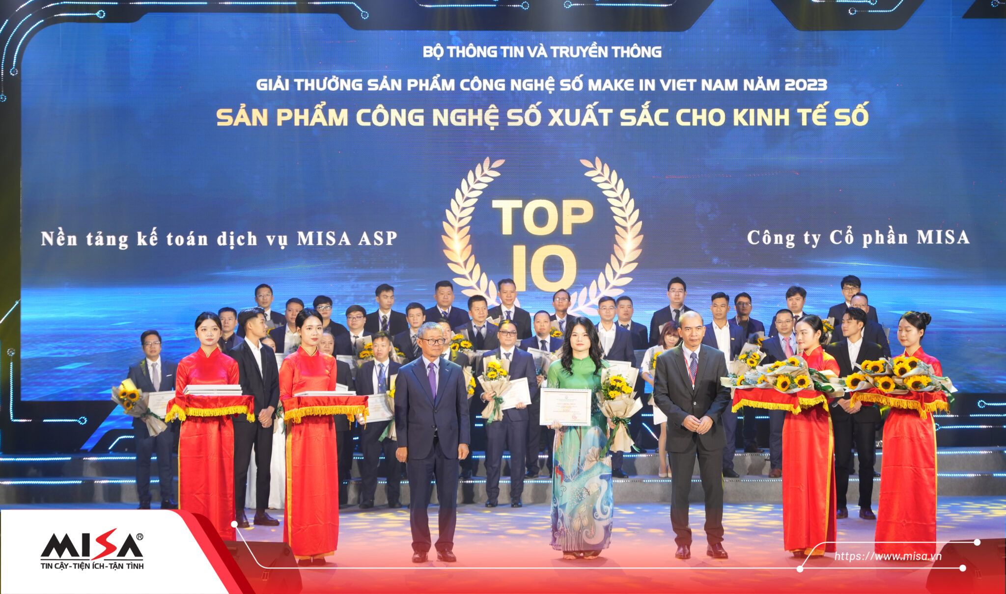 MISA ASP là nền tảng Make in Vietnam xuất sắc hạng mục Kinh tế số